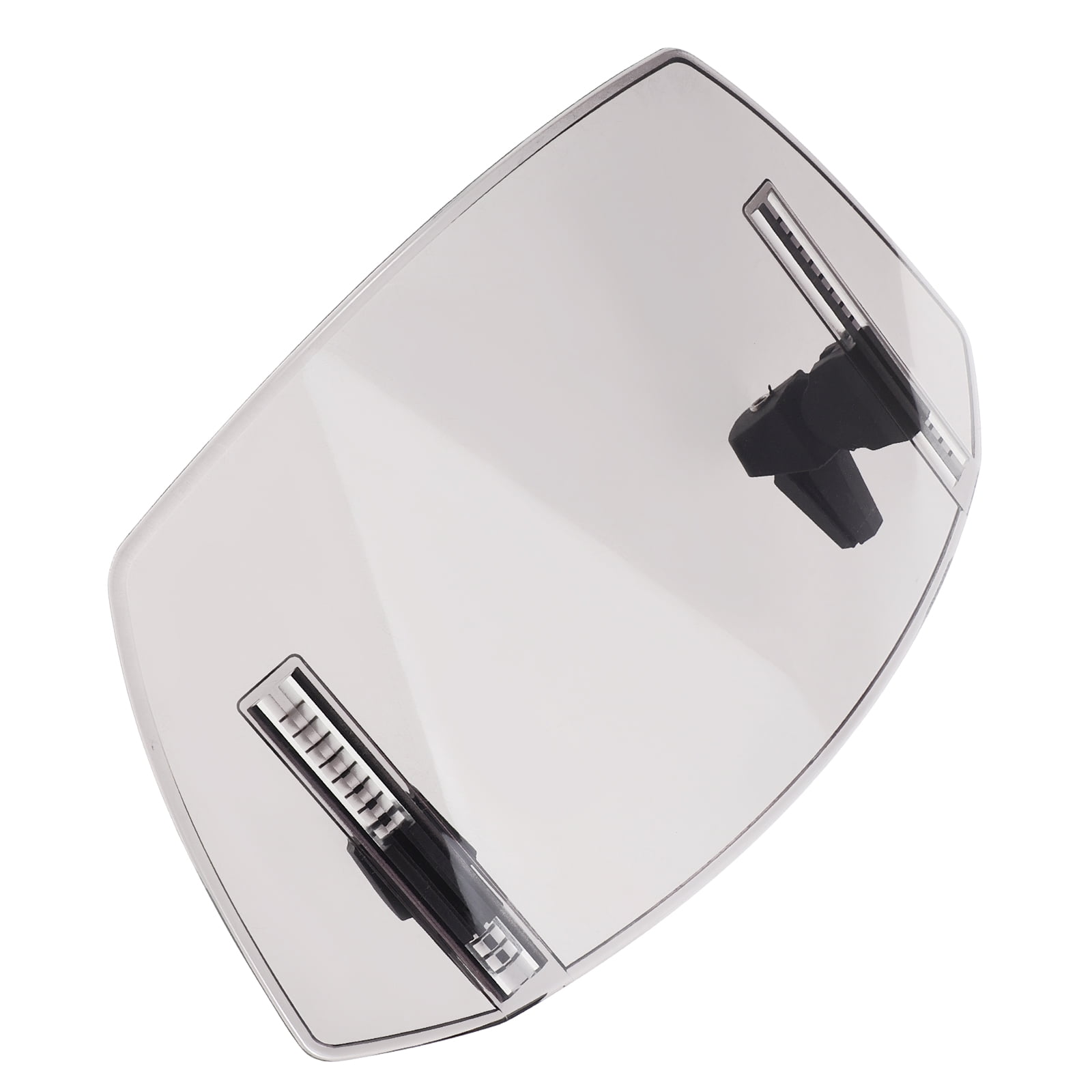 Motorcycle Windshield Extension Deflector for Motorbike Light Grey ...
