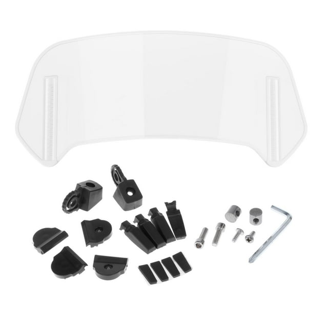 Motorcycle Windshield Extension Wind Deflector Clip on Replacement ...