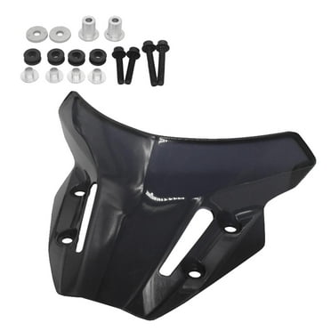 Emgo Venom Mini Cafe Black Fairing Windshield 5.75" Headlight Opening ...