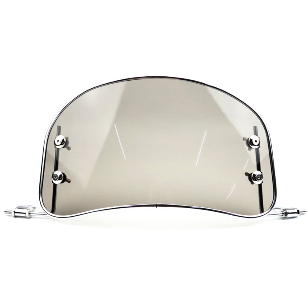 Motorcycle Windshield Retro Front Wind Deflector Windscreen Modified ...