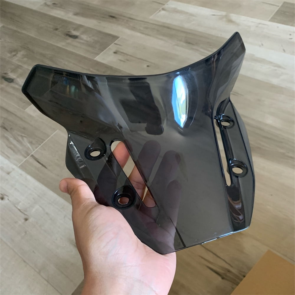 Motorcycle Windshield Windscreen Black For YAMAHA MT-09 & FZ-09 2021-22 ...