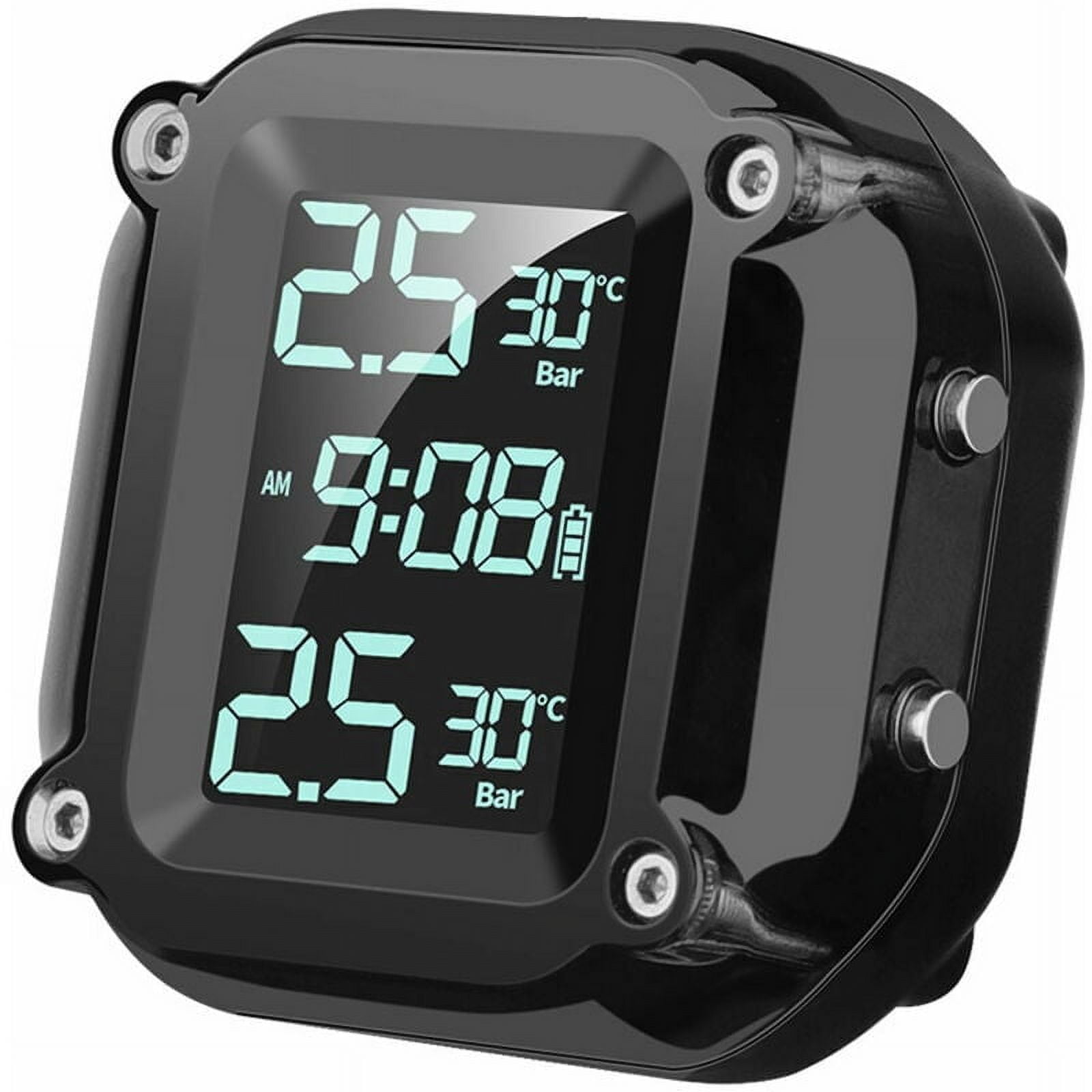 Motorcycle Wireless Tire Pressure Monitoring System Usb Charging Tpms ...