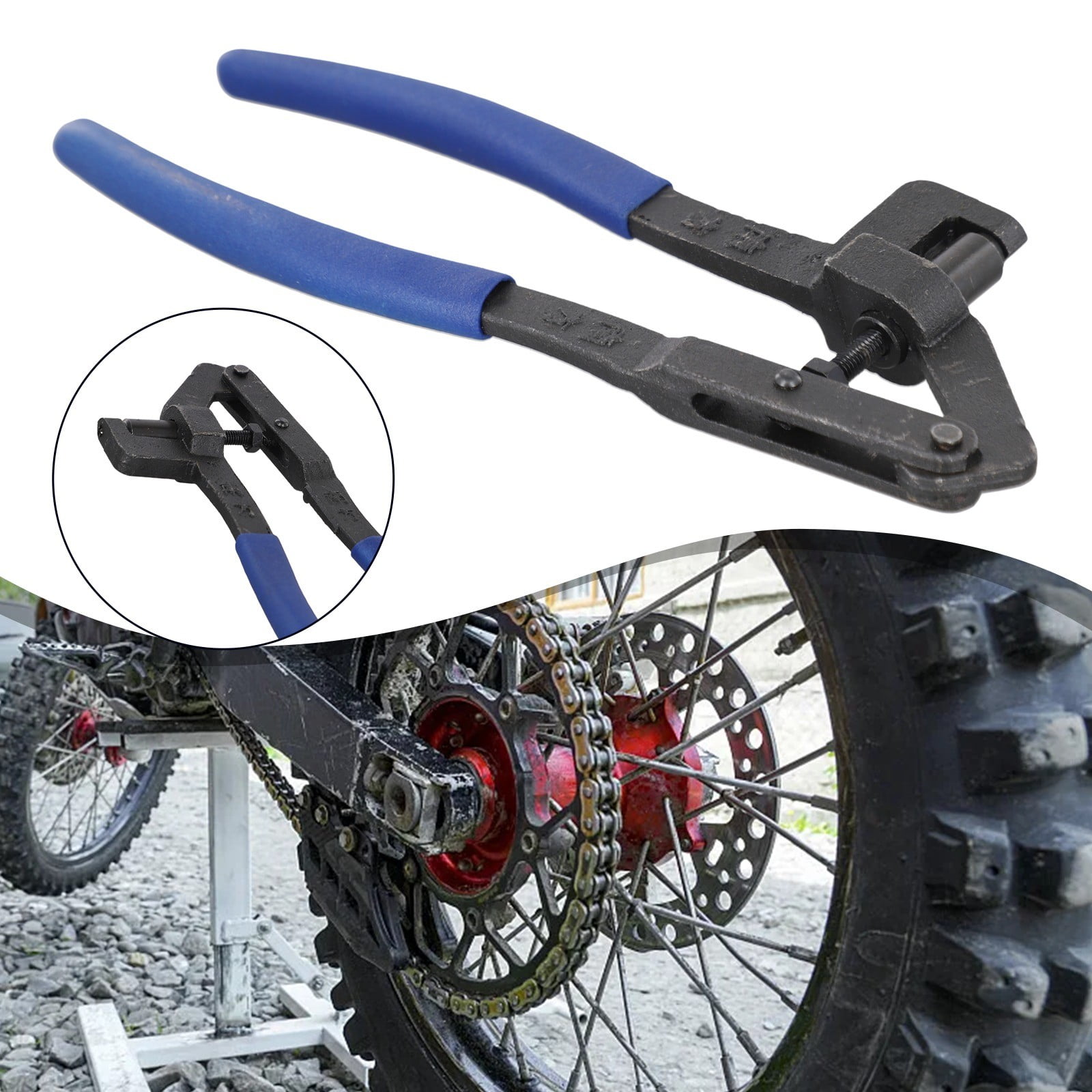 Motorcycle chain breaker shunt cutter clamp pliers removal tool ...