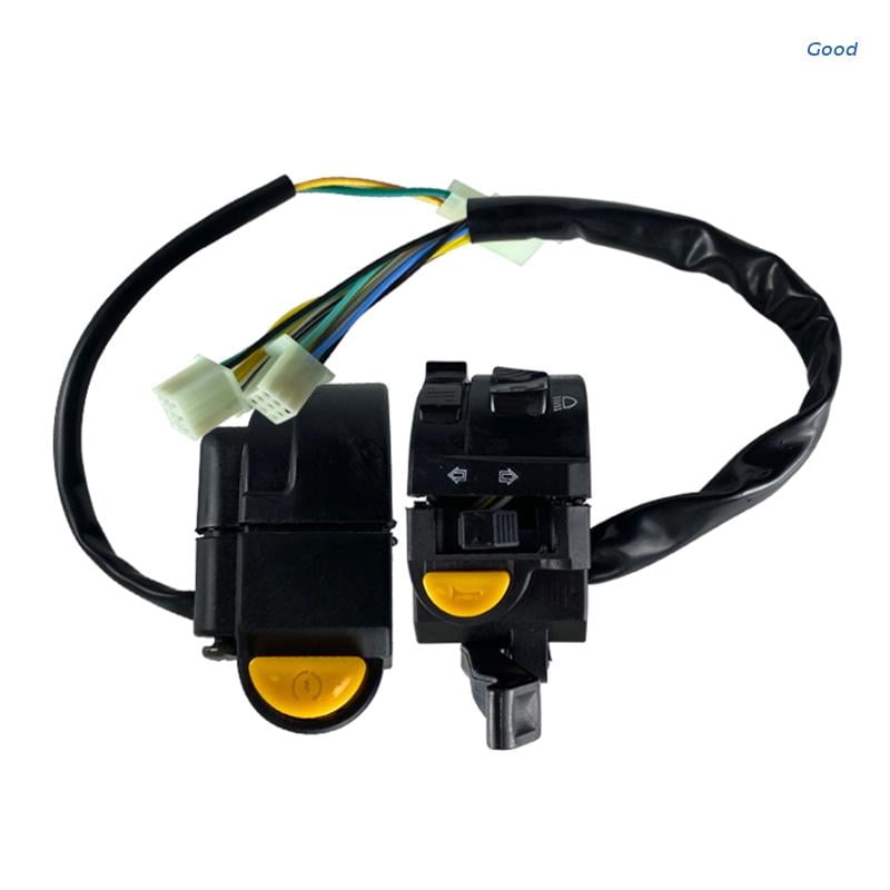 Motorcycle for Head Light Turn Switch, 3-in-1 Bike Headlight Horn on ...