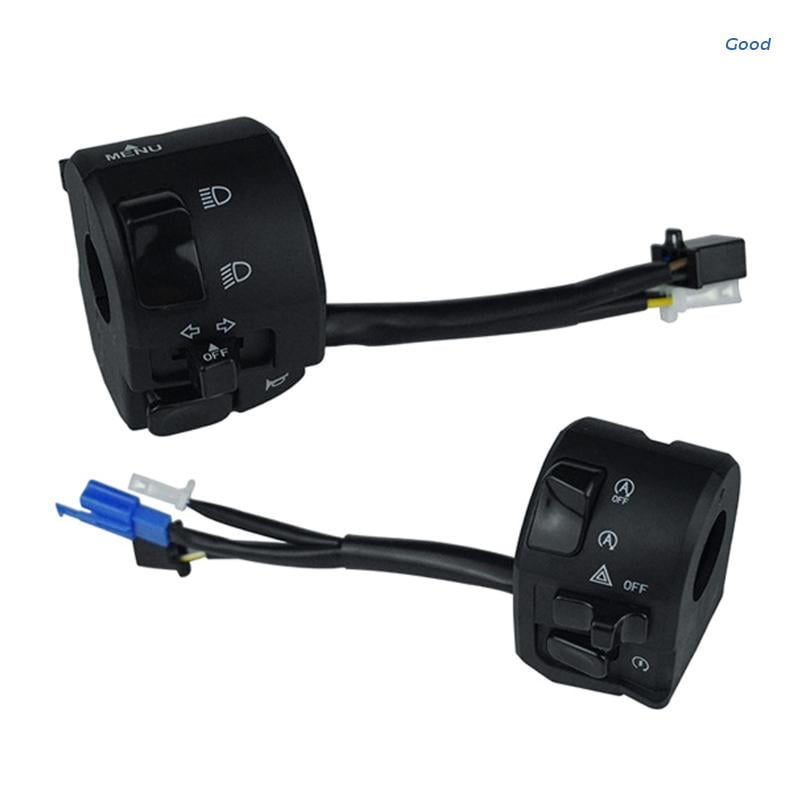 Motorcycle for Head Light Turn Switch, 3-in-1 Bike Headlight Horn on ...