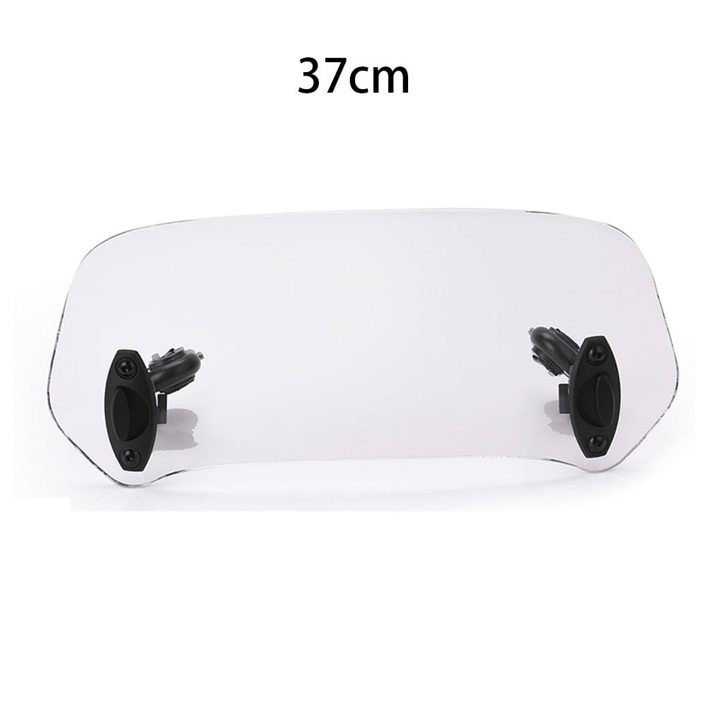 Motorcycle front windshield adjustable height windshield - Walmart.com