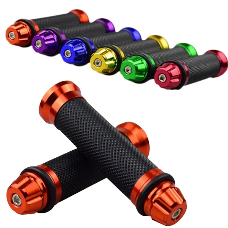 Applies to Motorcycle grips hand rubber pedal biker scooter handlebar ...