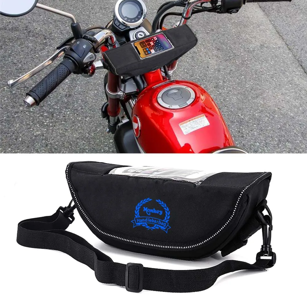 Motorcycle handle bag navigation bag waterproof mobile phone bag For ...