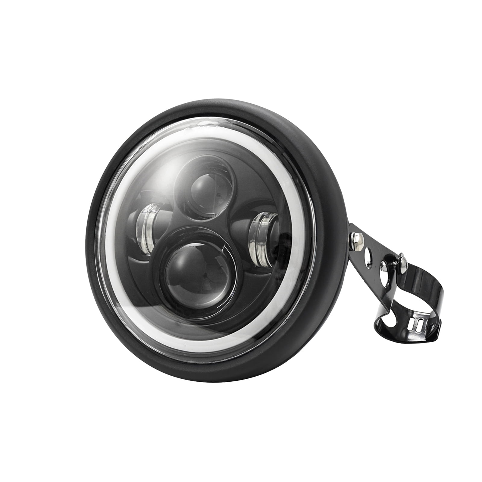 Motorcycle headlights,Eyes With Shell 7 Inch Led Clamp Beam/low Beam ...