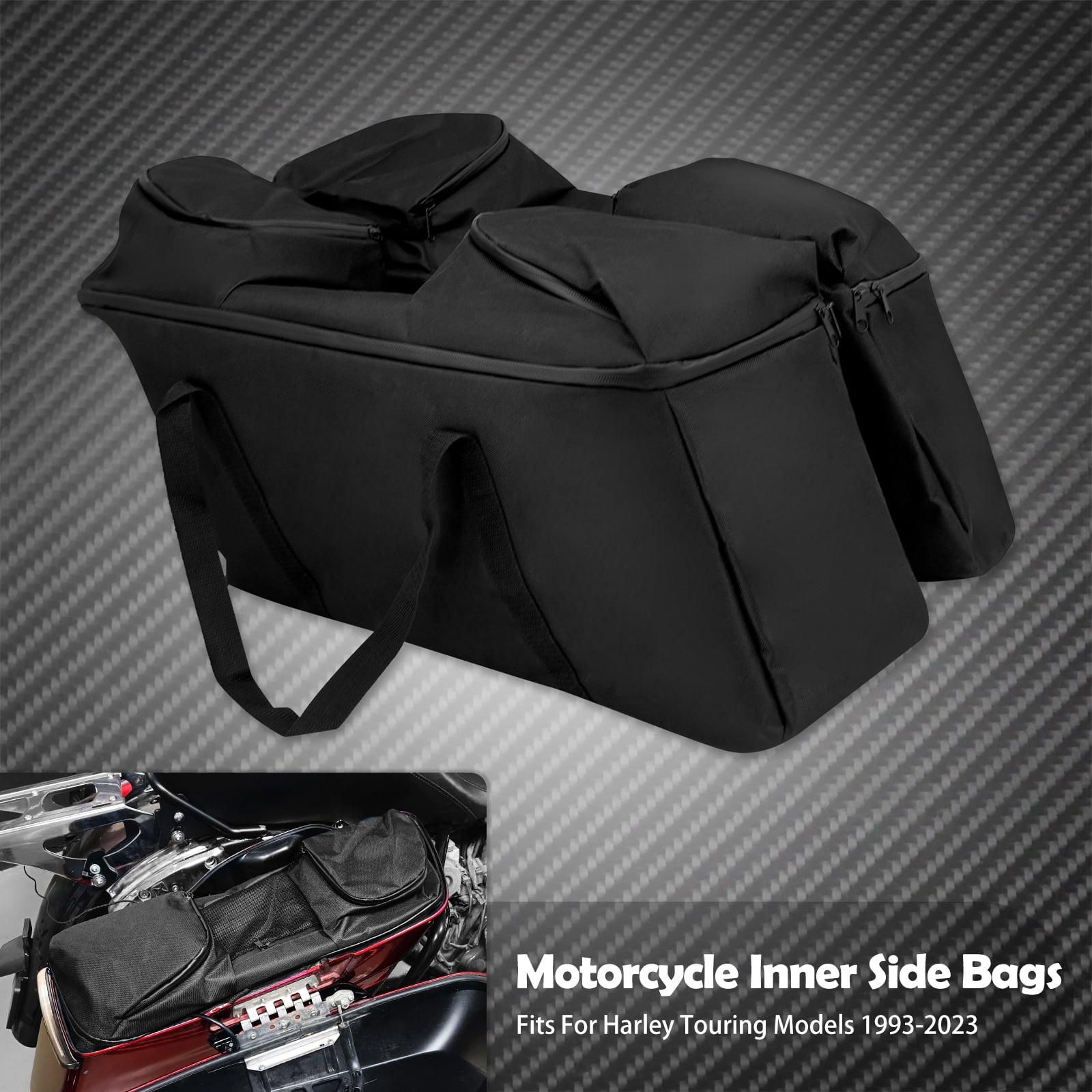 Motorcycle luggage inner bag tool side bags saddlebag liners tour pack ...
