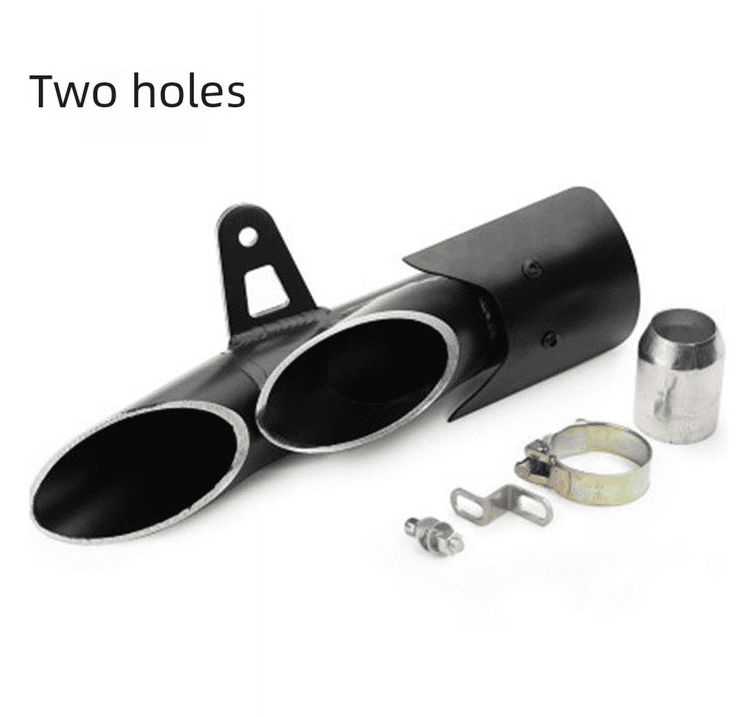 Motorcycle modified exhaust pipe Yamaha R6 modified double outlet ...