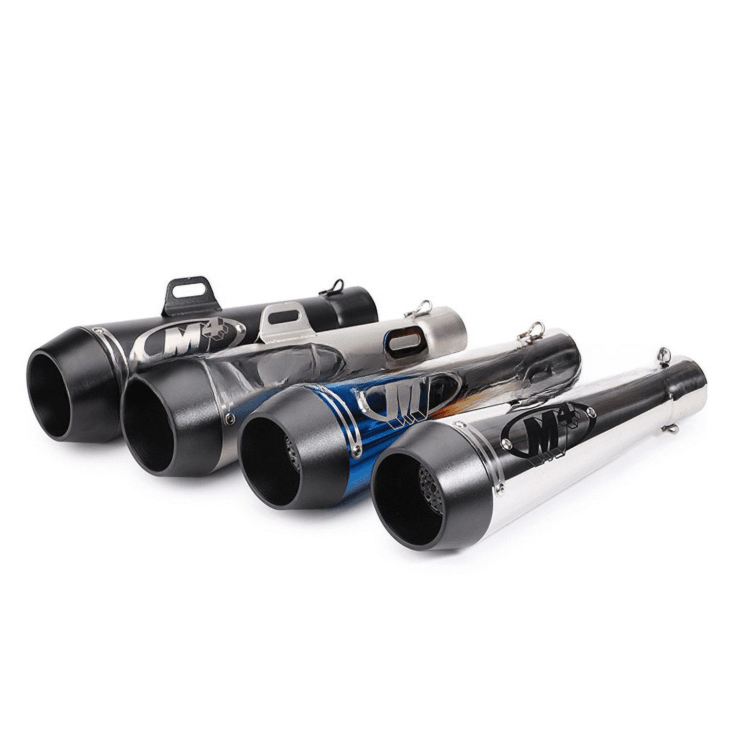 Motorcycle modified exhaust pipe muffler M4 exhaust pipe 51 caliber ...