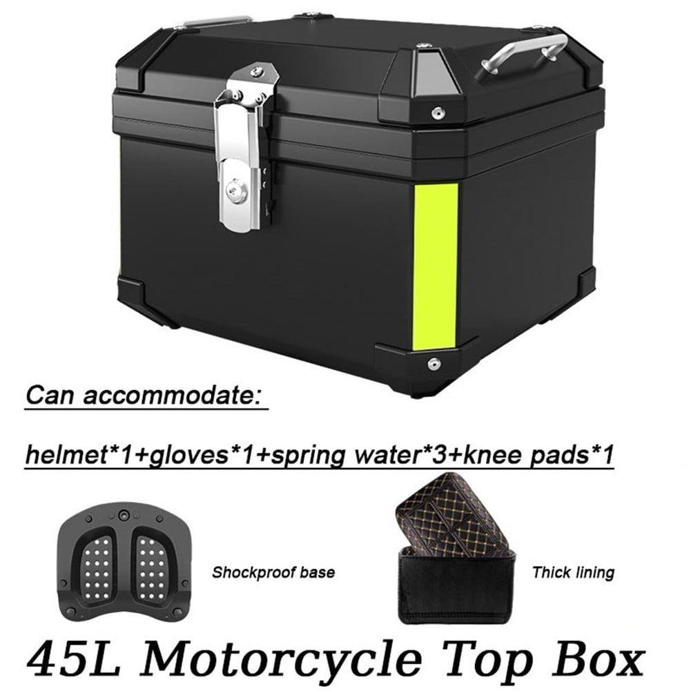 Motorcycle trunk Trunk General purpose Electric vehicle Detachable Tool ...