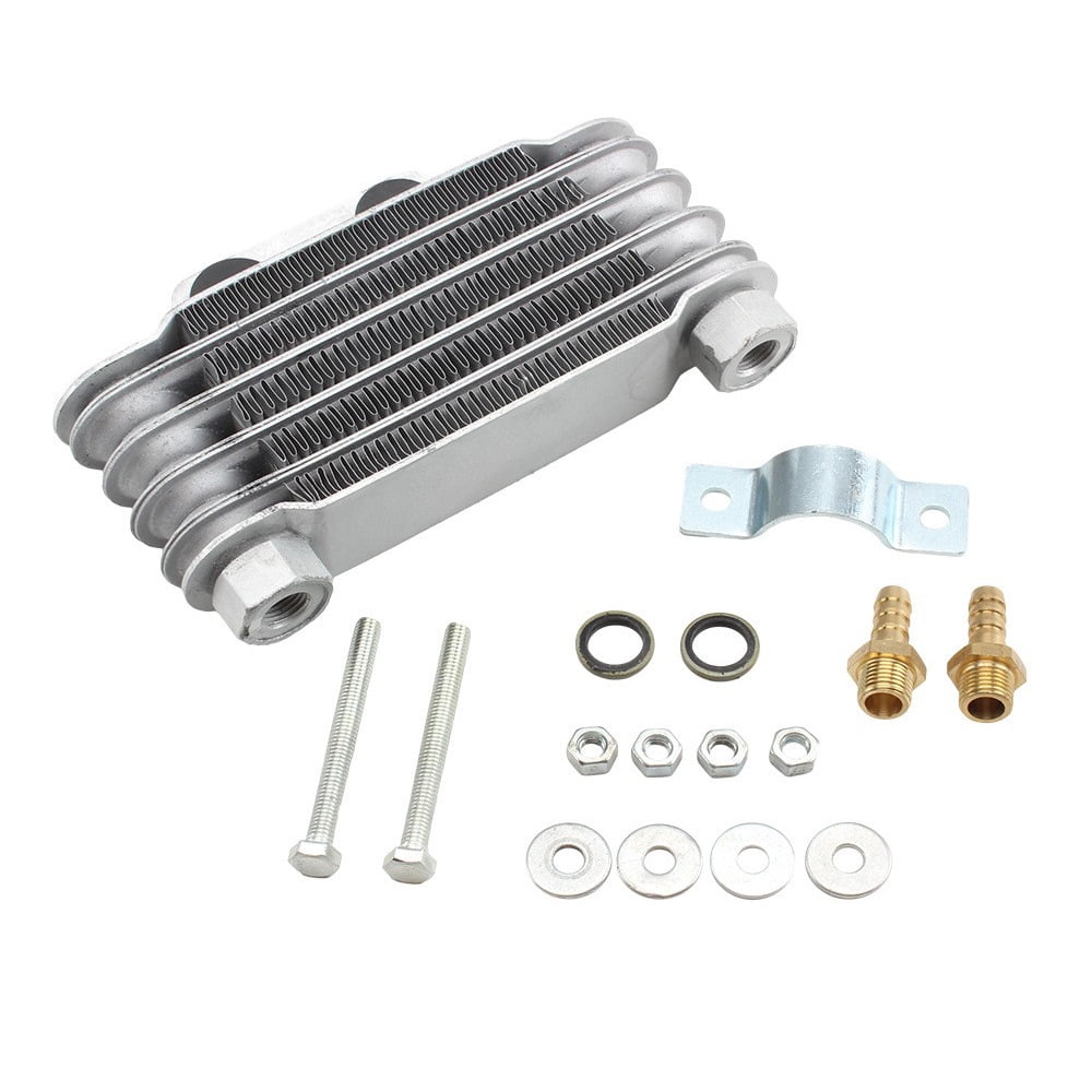 Motorcycle universal engine oil cooler for 100cc-250cc 65ml motorcycle ...