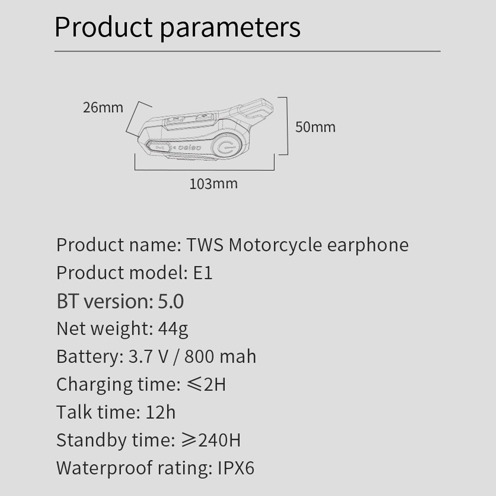 Motorcycle walkie talkie,Bt Headset With Helmet Universal Atv ...