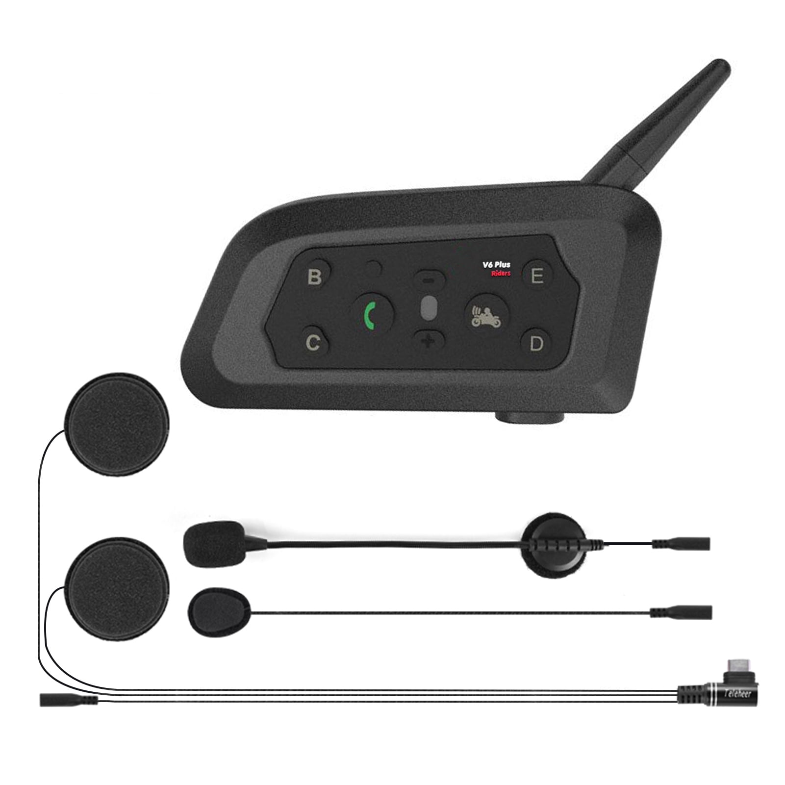 Motorcycle walkie talkie,Noise Bt Helmet Bt 1200m Intercom Suspension ...