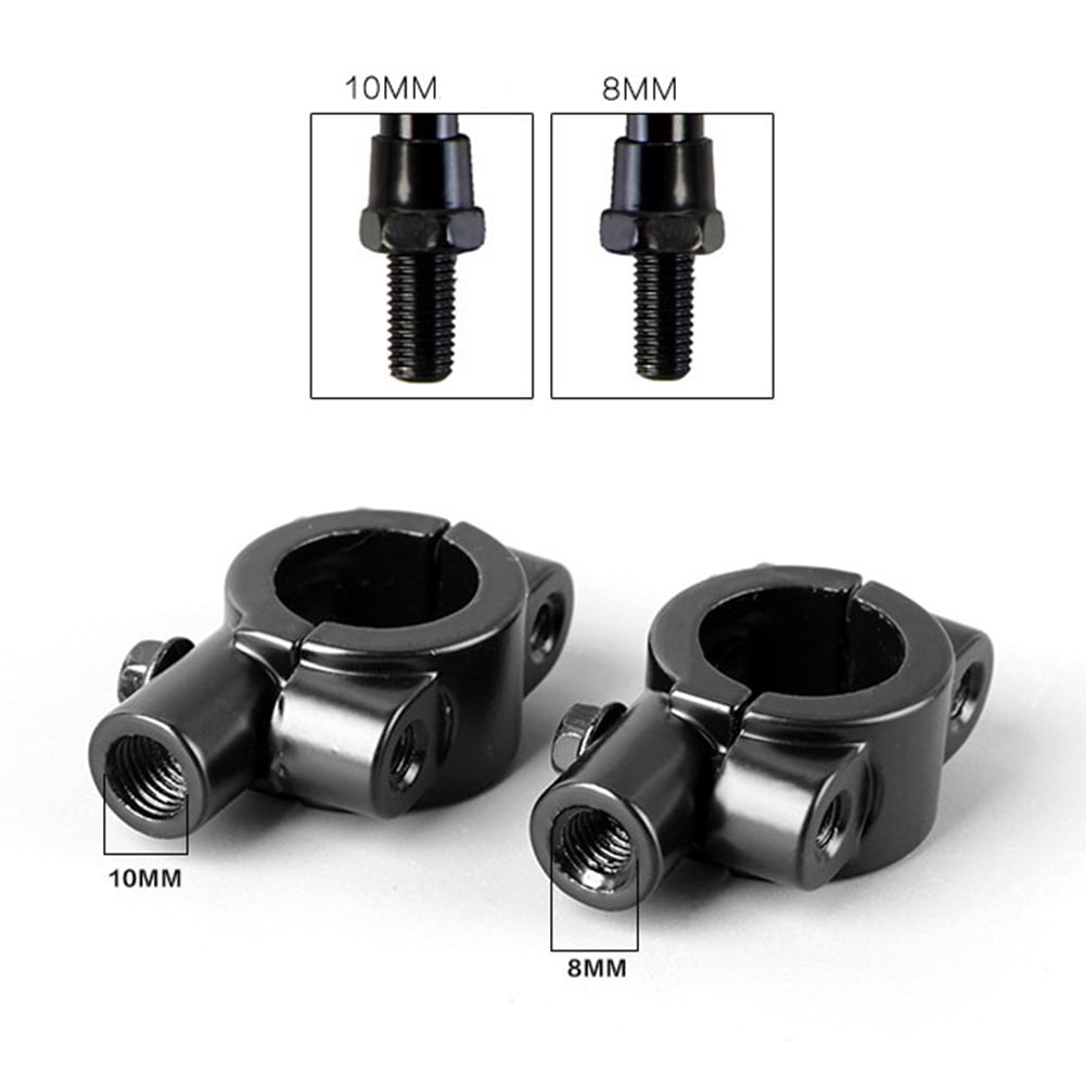 MotorcycleBar MirrorHolderHandlebar Mirror Clamp 8M 1pc - Walmart.com