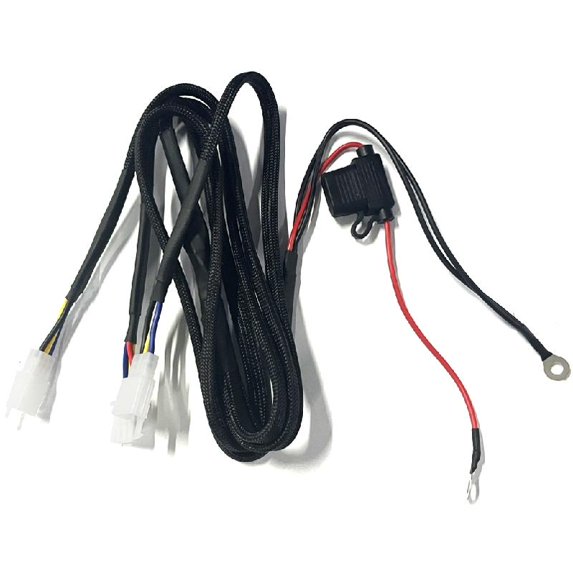 Motorcycles LED Spotlight Wire 12V 4A 60W Wiring Harness Relay Cable ...