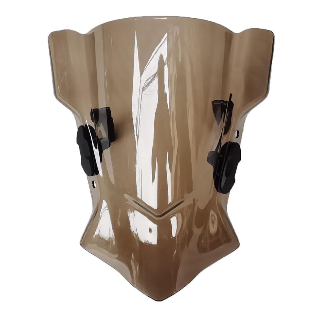 Motorcycles Windshield WindScreen with Mounting Bracket 22mm 25mm 28mm ...