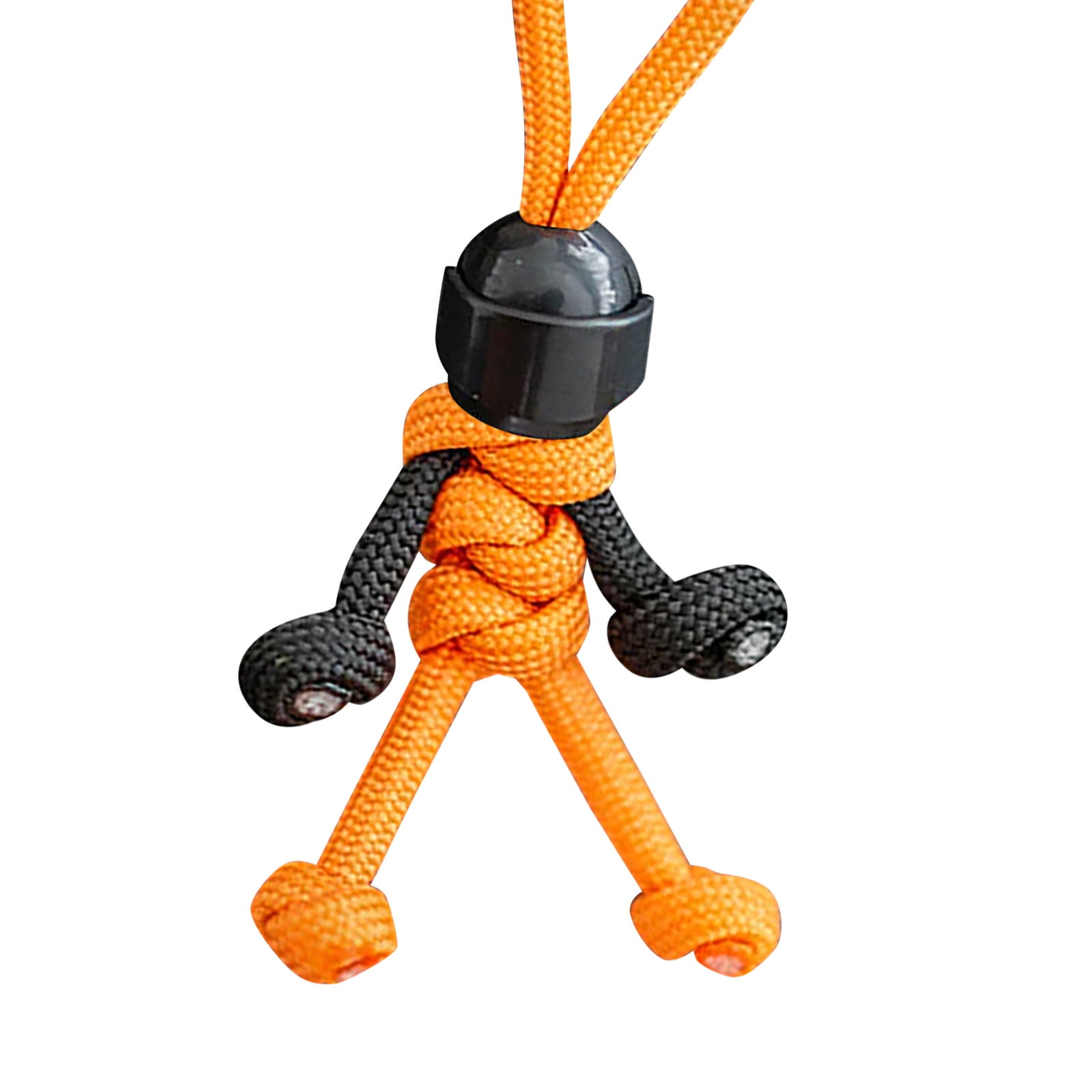 Motorcyclist Keychain Minifigure Hanging Chain Umbrella Rope Weaving ...