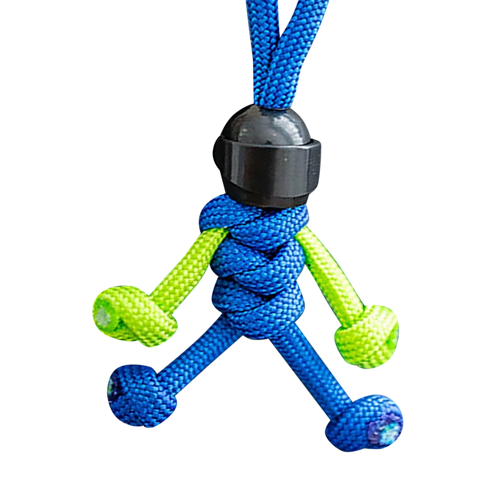 Motorcyclist Minifigure Hanging Chain Umbrella Rope Weaving Keychain ...