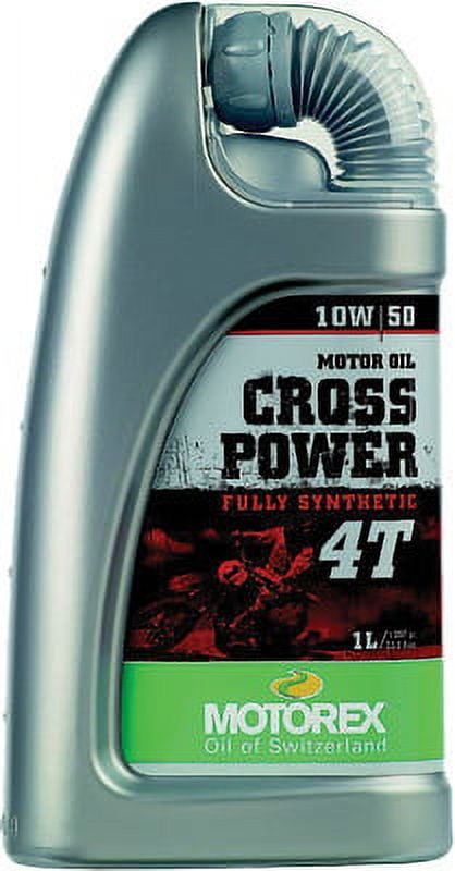 Motorex 102255 102255; Cross Power 4T 10W50 (1 Liter) - Walmart.com