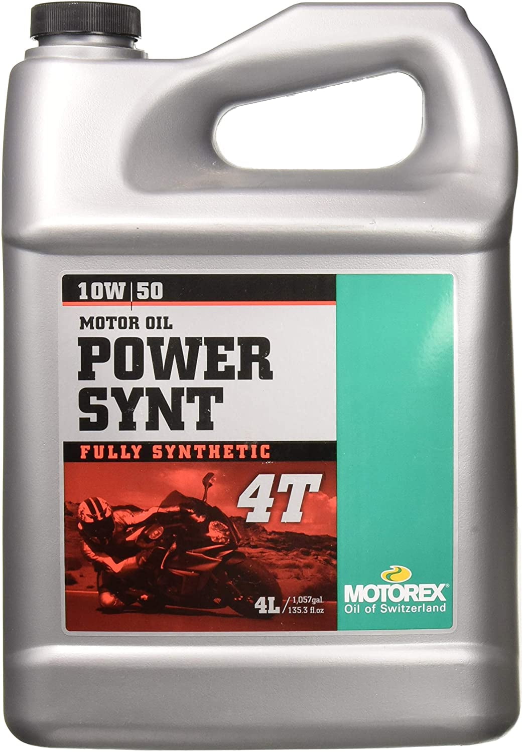 Motorex Power Synthetic 4T Motor Oil 10W-50 4 Liter - Walmart.com