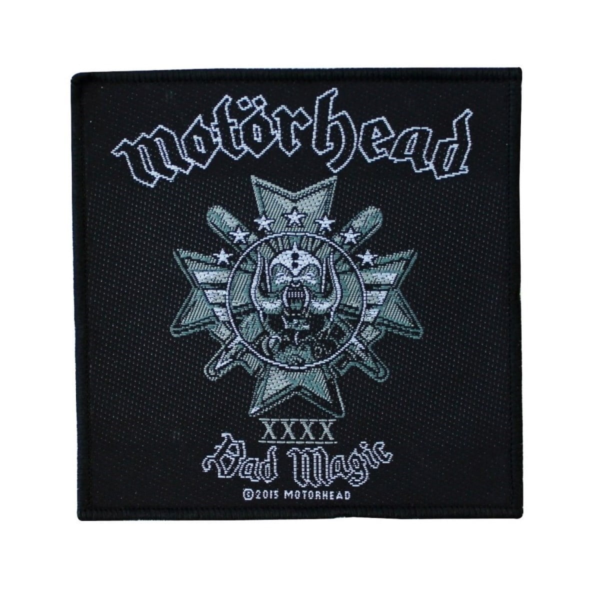 Motorhead Bad Magic Patch Album Cover Art Heavy Metal Band Woven Sew On ...