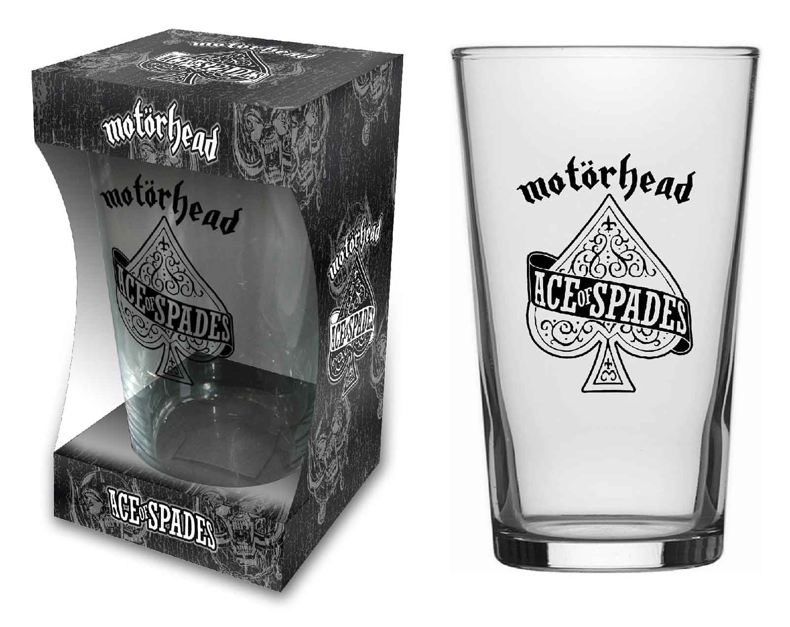 Motorhead Ace Of Spades Beer Glass - Walmart.com