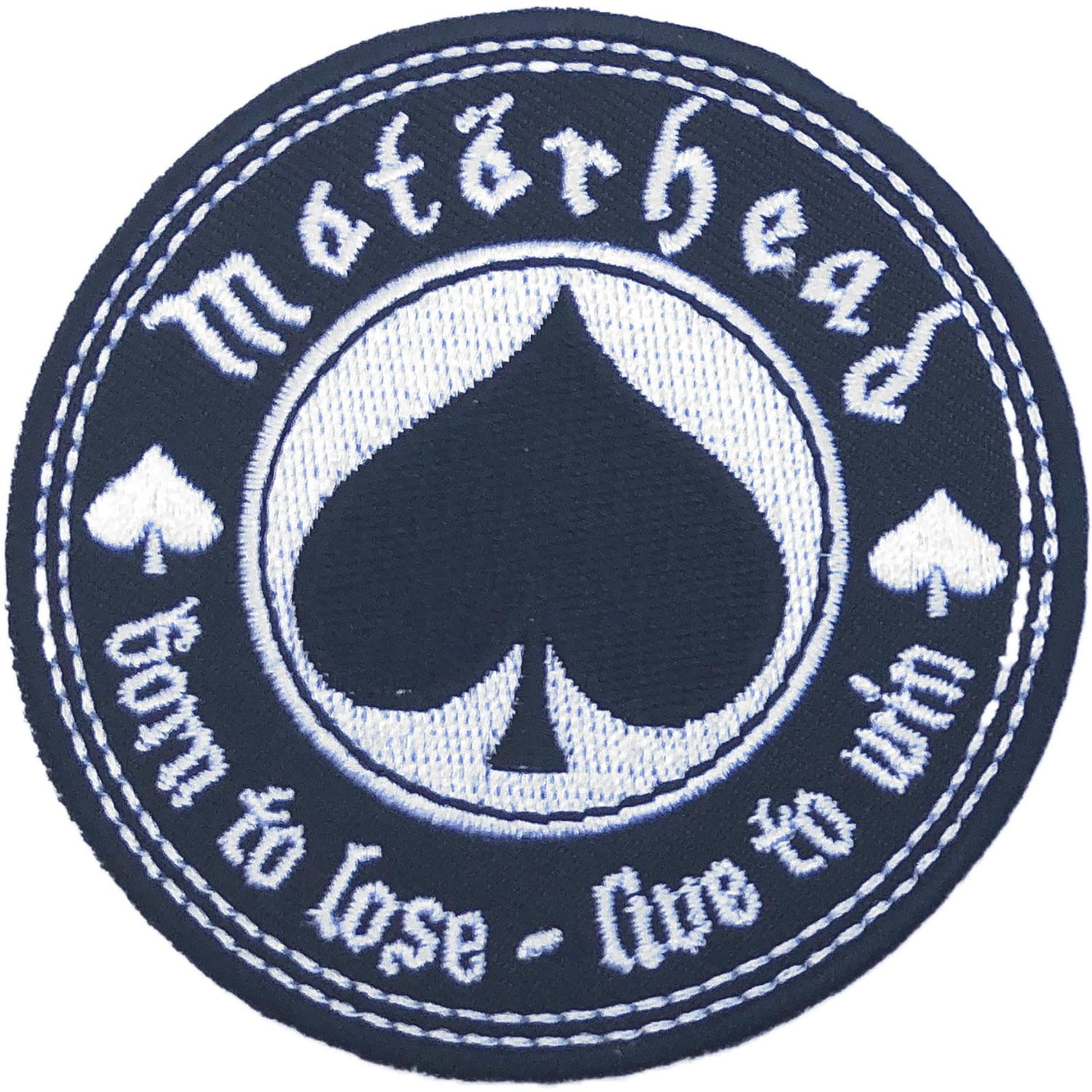 Motorhead Born To Love, Live To Win Circular Iron On Patch - Walmart.com