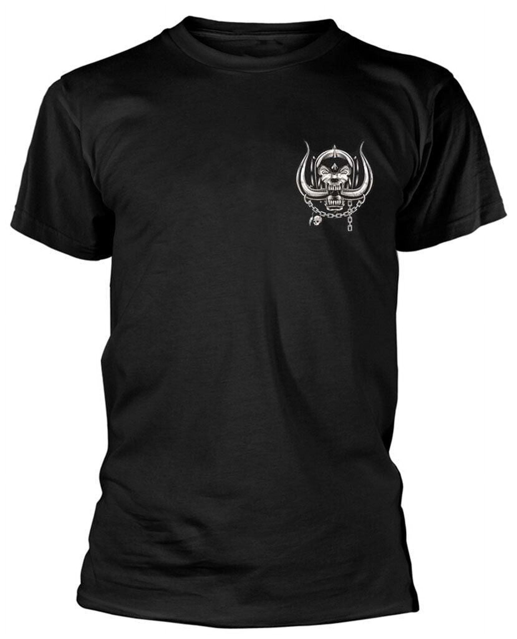 Motorhead British War Pig Logo Black T-Shirt - Walmart.com