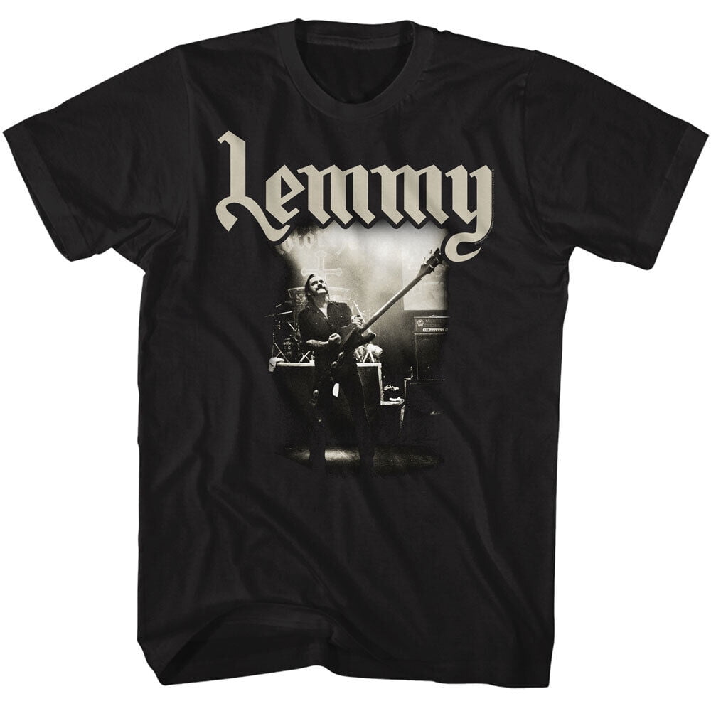 Motorhead Live On Stage Rockin Lemmy Kilmister Men's T Shirt Rock Band ...