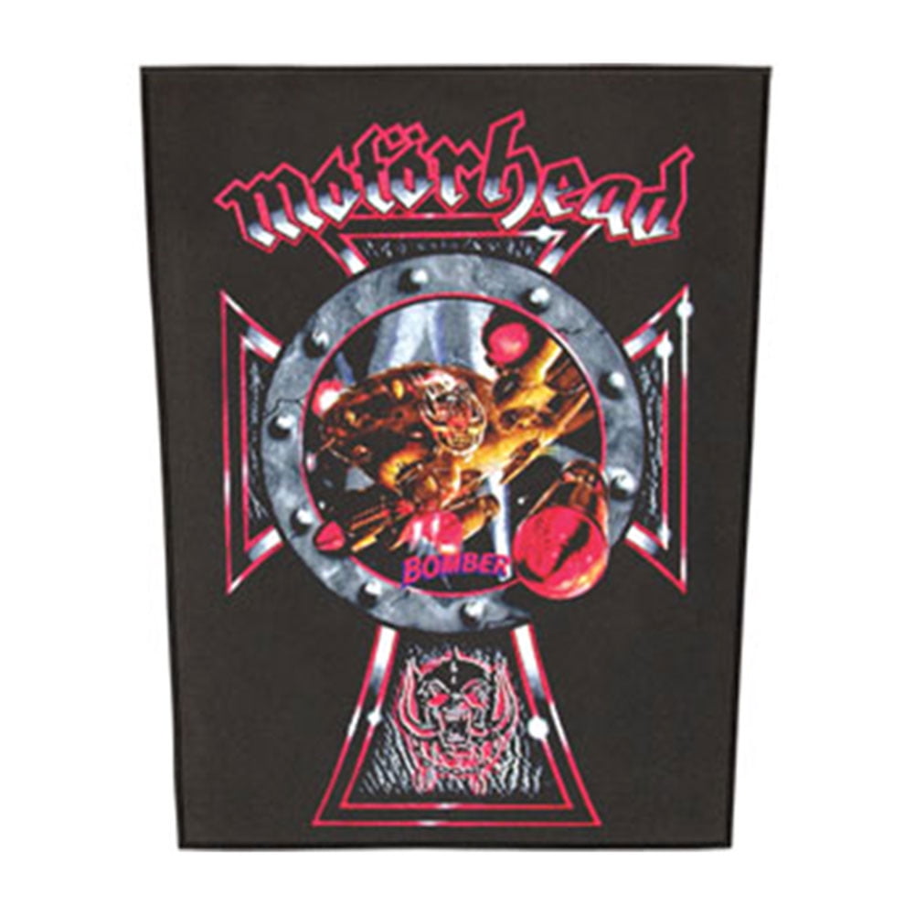 Motorhead Bomber Band Logo Back Patch - Walmart.com
