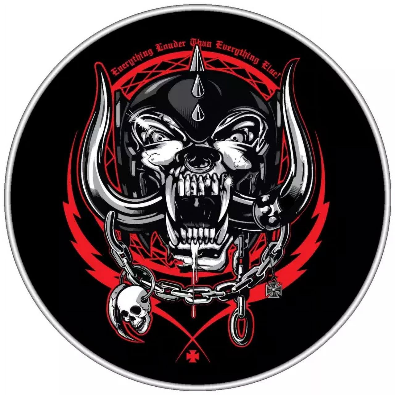 Motorhead Sticker Logo Rock Band Phone Decal Water Bottle Stickers Car ...