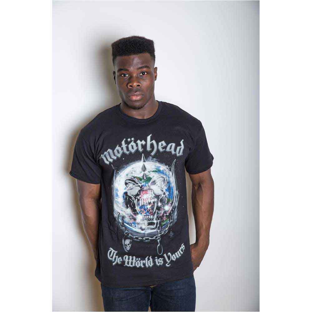 Motorhead Unisex T-Shirt The World is your Album (Small) - Walmart.com