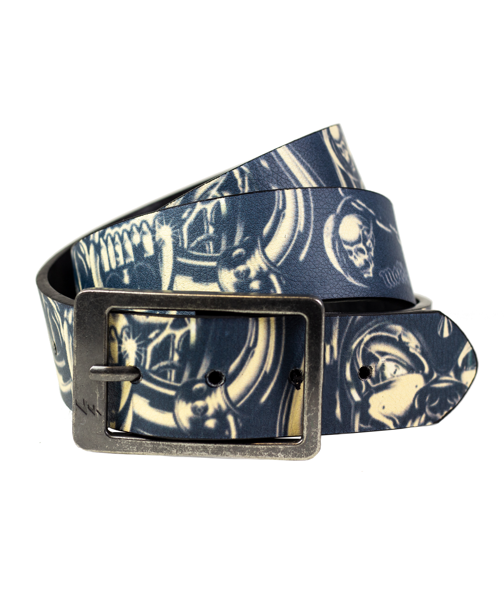 Motorhead Warpig Leather Belt [Black] - Walmart.com