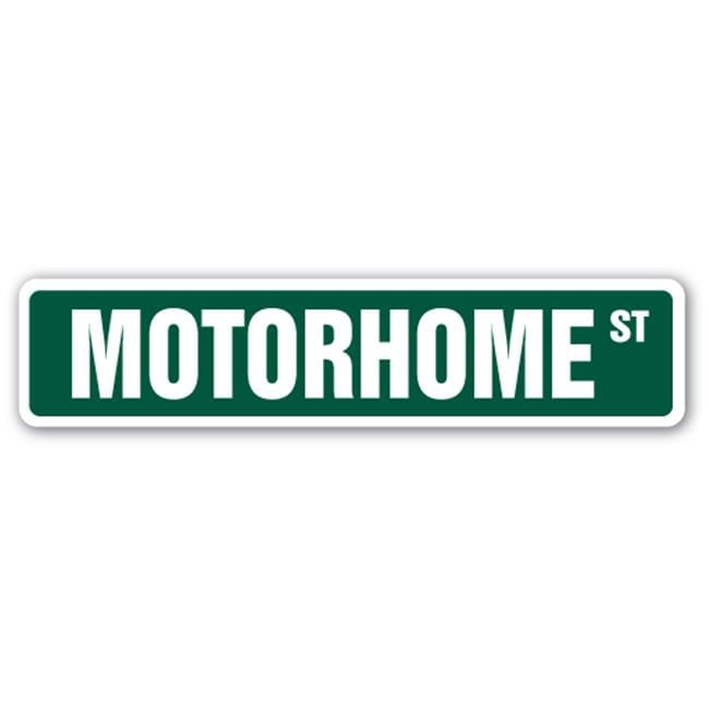 Motorhome Aluminum Street Sign for RV Camper Vacation - Walmart.com