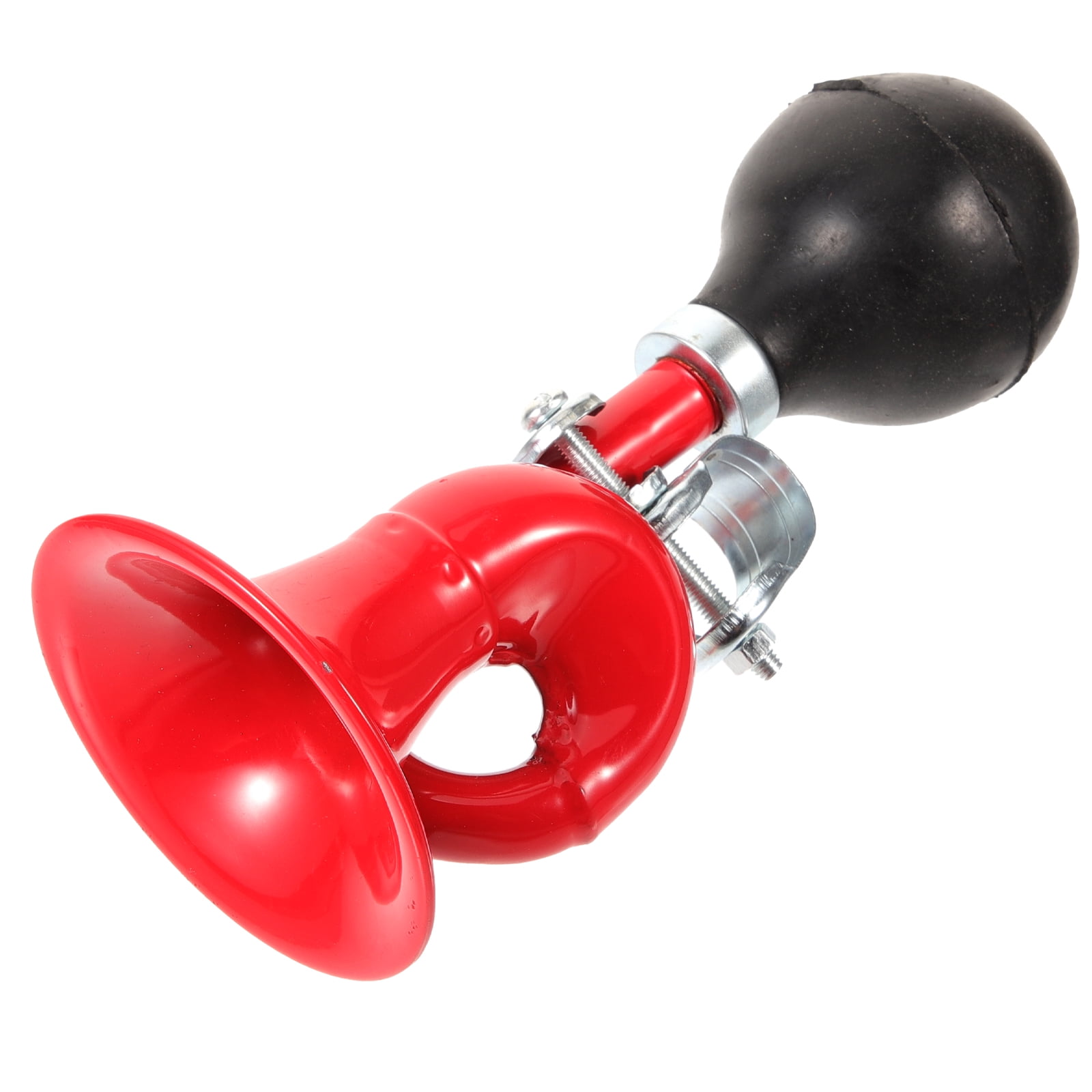 Red Bike Bell Horn for Handlebars Easy to Install and Use on Either ...