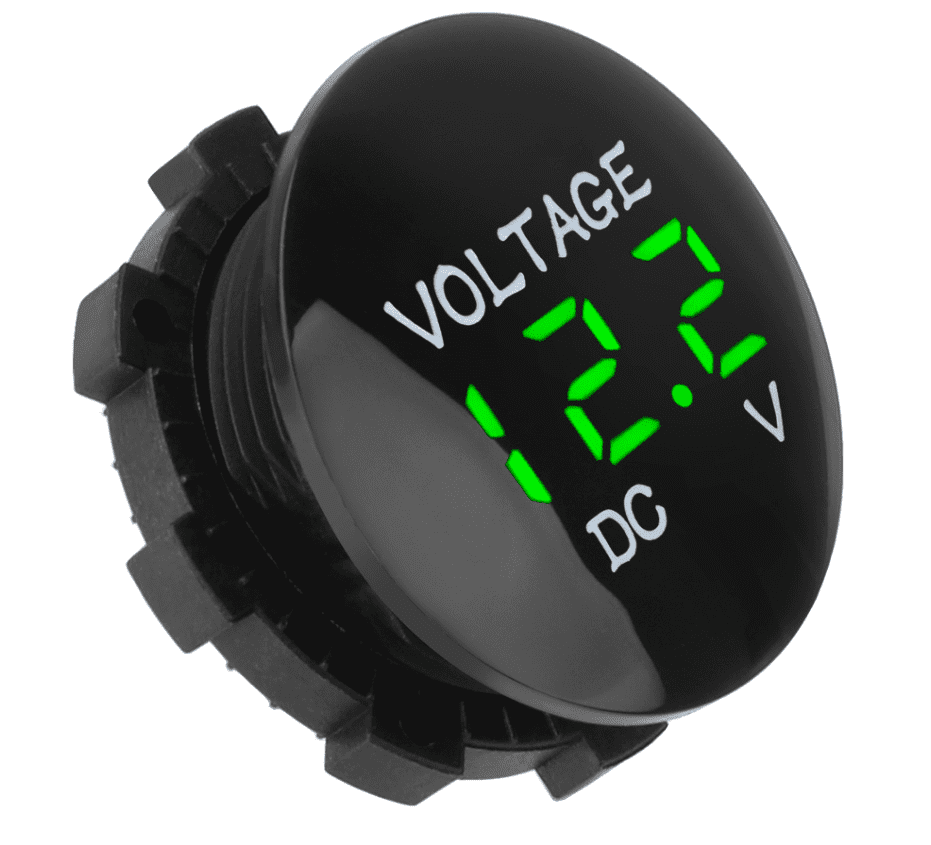 Motorhome Voltmeter DC LED Digital Display Voltmeter Detection ...
