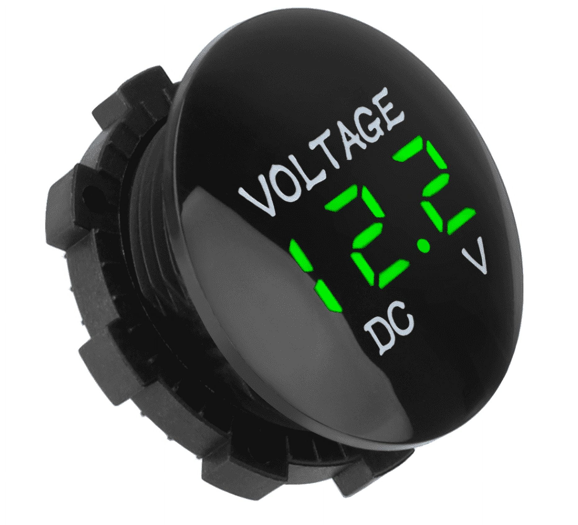 Motorhome Voltmeter DC LED Digital Display Voltmeter Detection ...