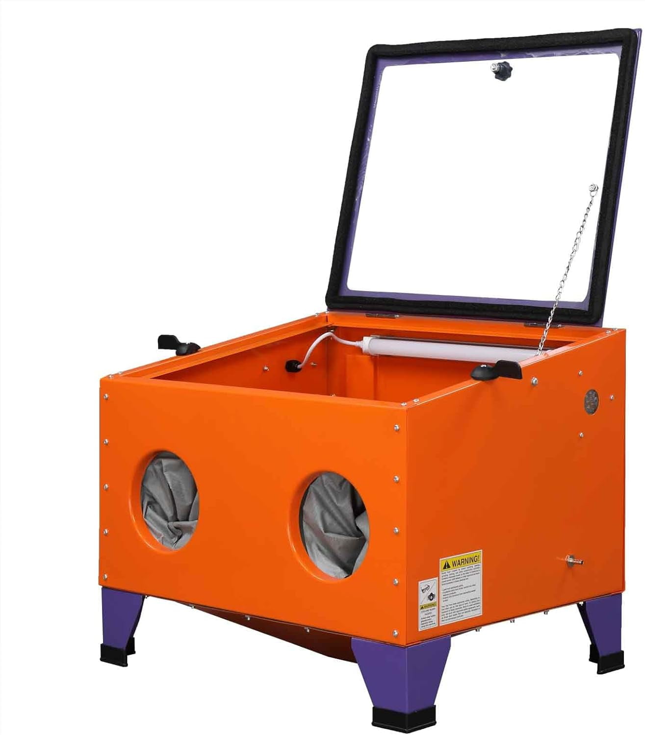 Motorhot 25 Gallon Top Portable Sand Blaster Cabinet Kit 40-80PSI 5CFM ...