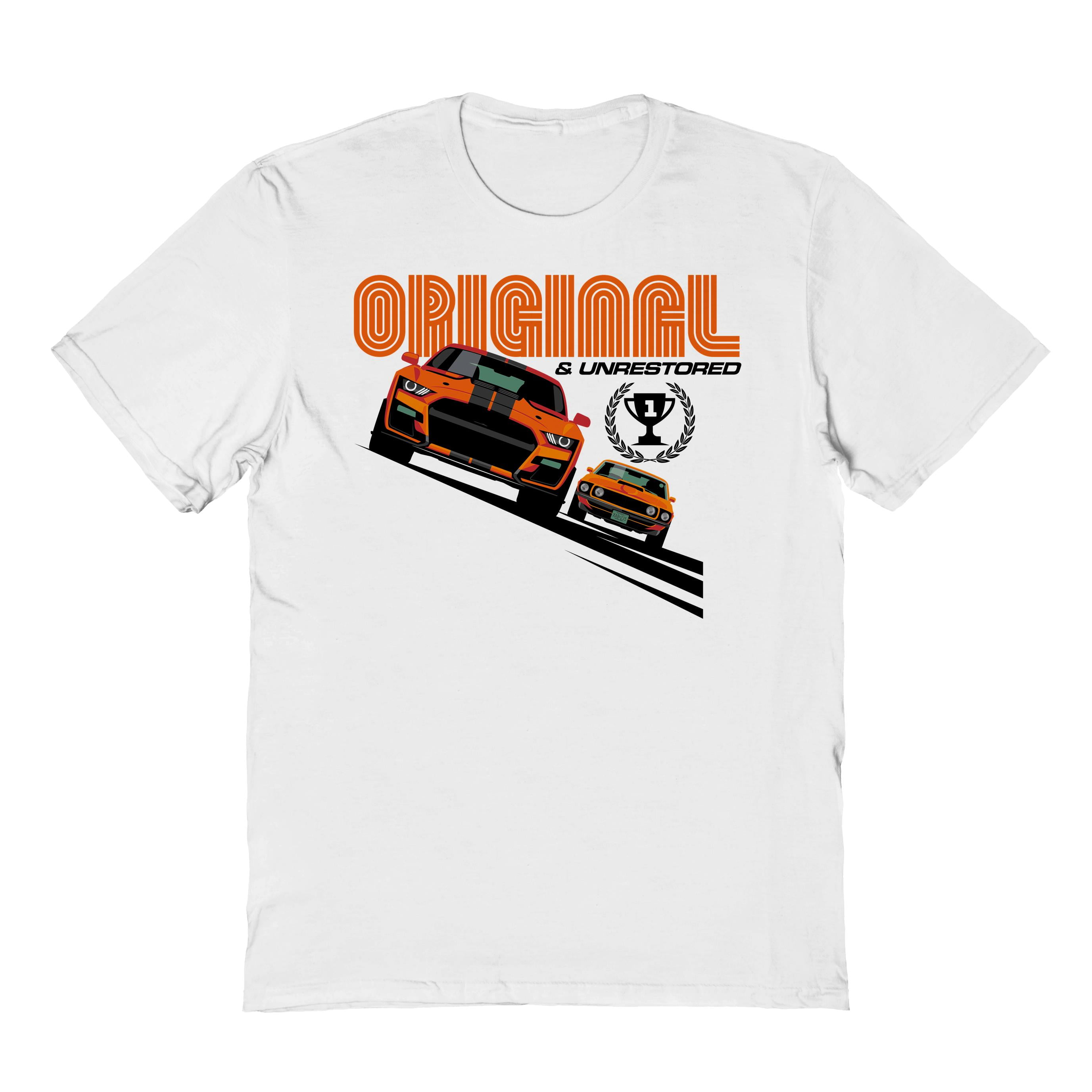 Motoring Original & Unrestored Trophy Cup Graphic White Men's Cotton T ...