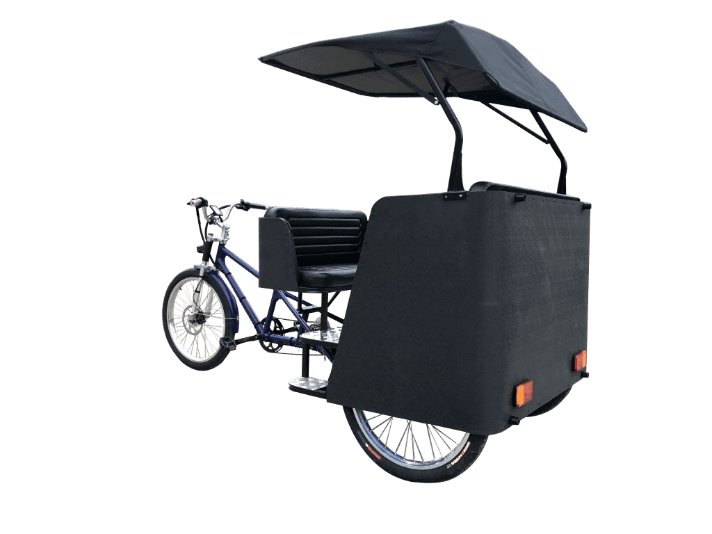 Motorized 3 Person Rickshaw | 350 Kg Load Capacity, Electric Pedicab ...