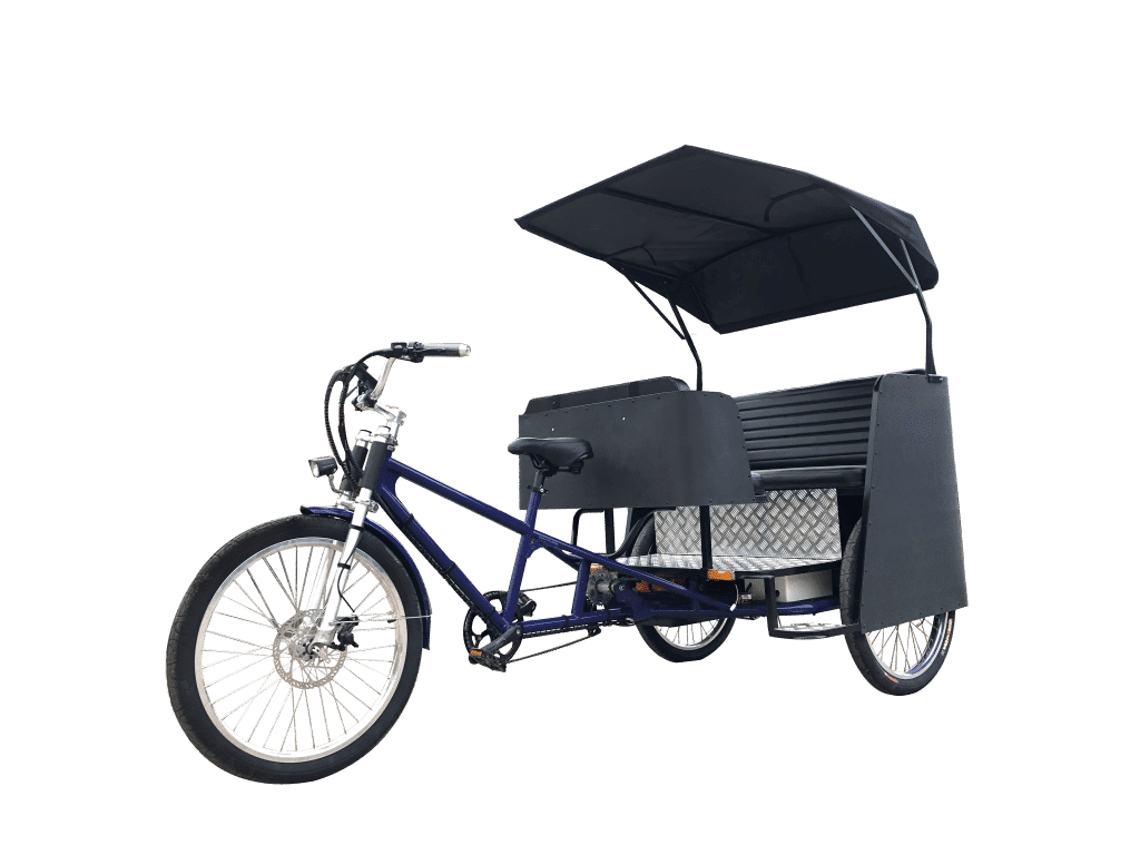 Motorized 5 Person Rickshaw, Eco-Friendly & Versatile Transport ...