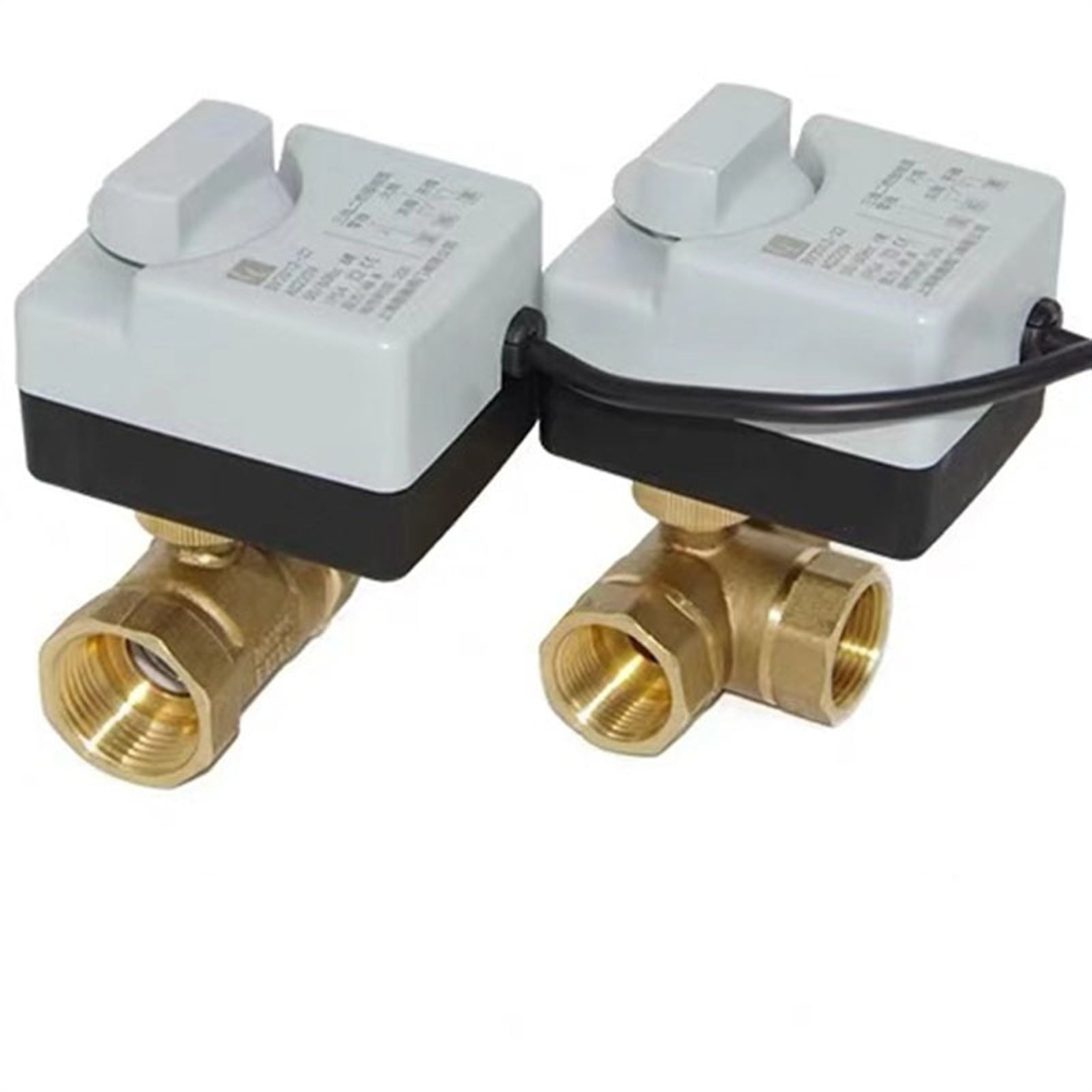 Motorized Ball Valve 3-Wire Two Control Electric Actuator 3 Ways /2 Way ...