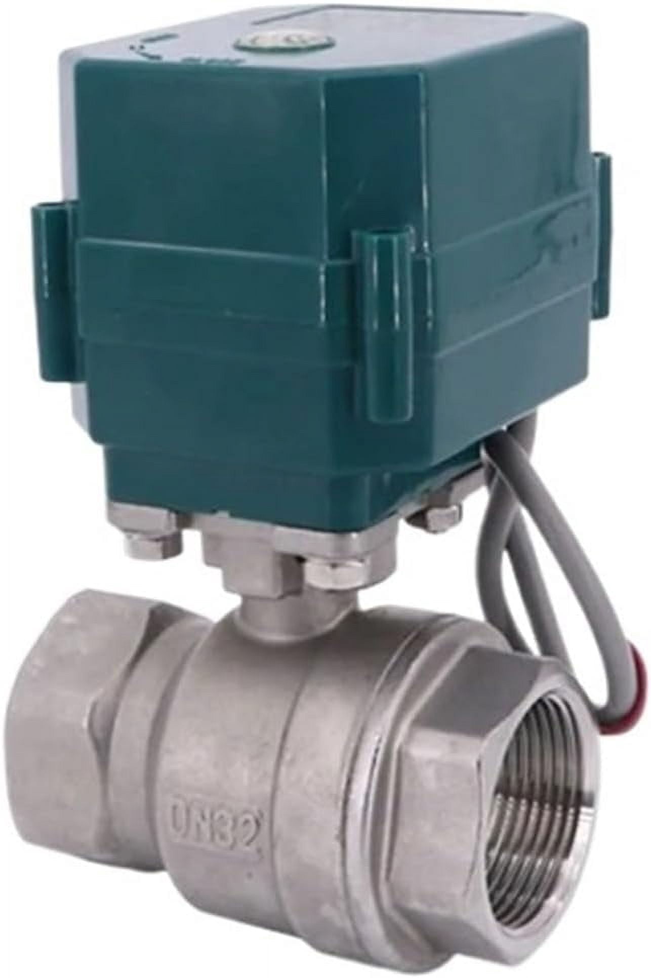 Motorized Ball Valve Stainless Steel DN15-50 Full Bore Big Ball Valve 2 ...