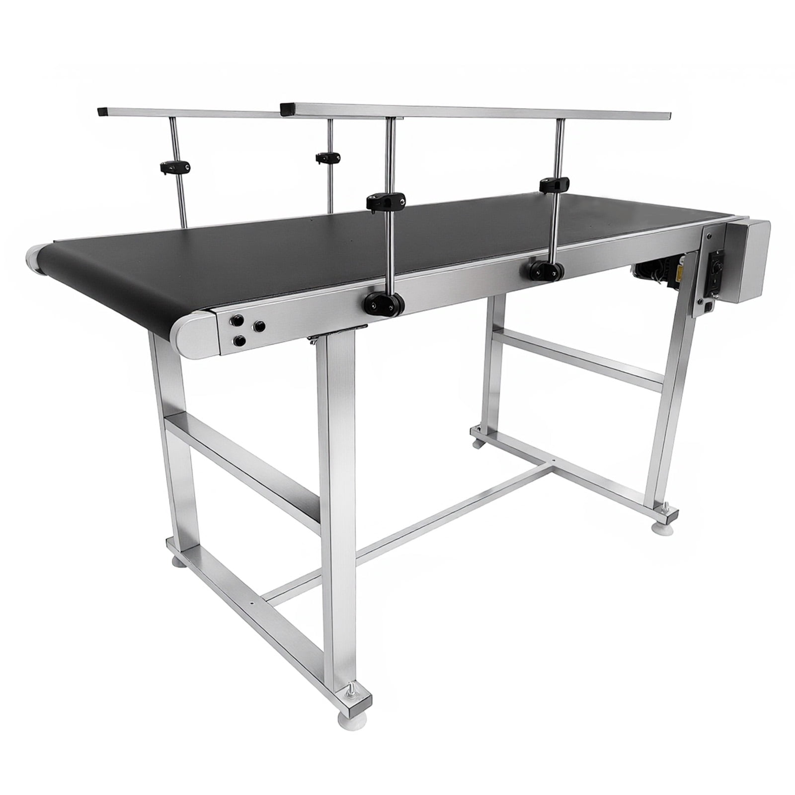 Motorized BeltConveyor, 54.5 x 21.5 inch Conveyor Table, Belt Conveyor ...