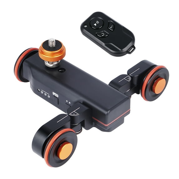 Motorized Camera Dolly with Wireless Remote, Adjustable Speed Mini ...