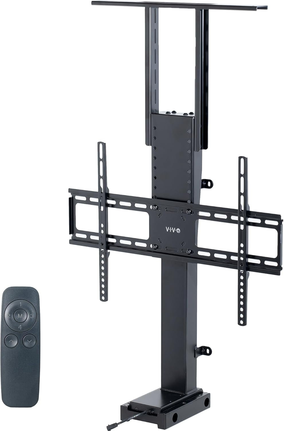 Motorized Large TV Stand for 37 to 77 inch Screens, Vertical Lift ...