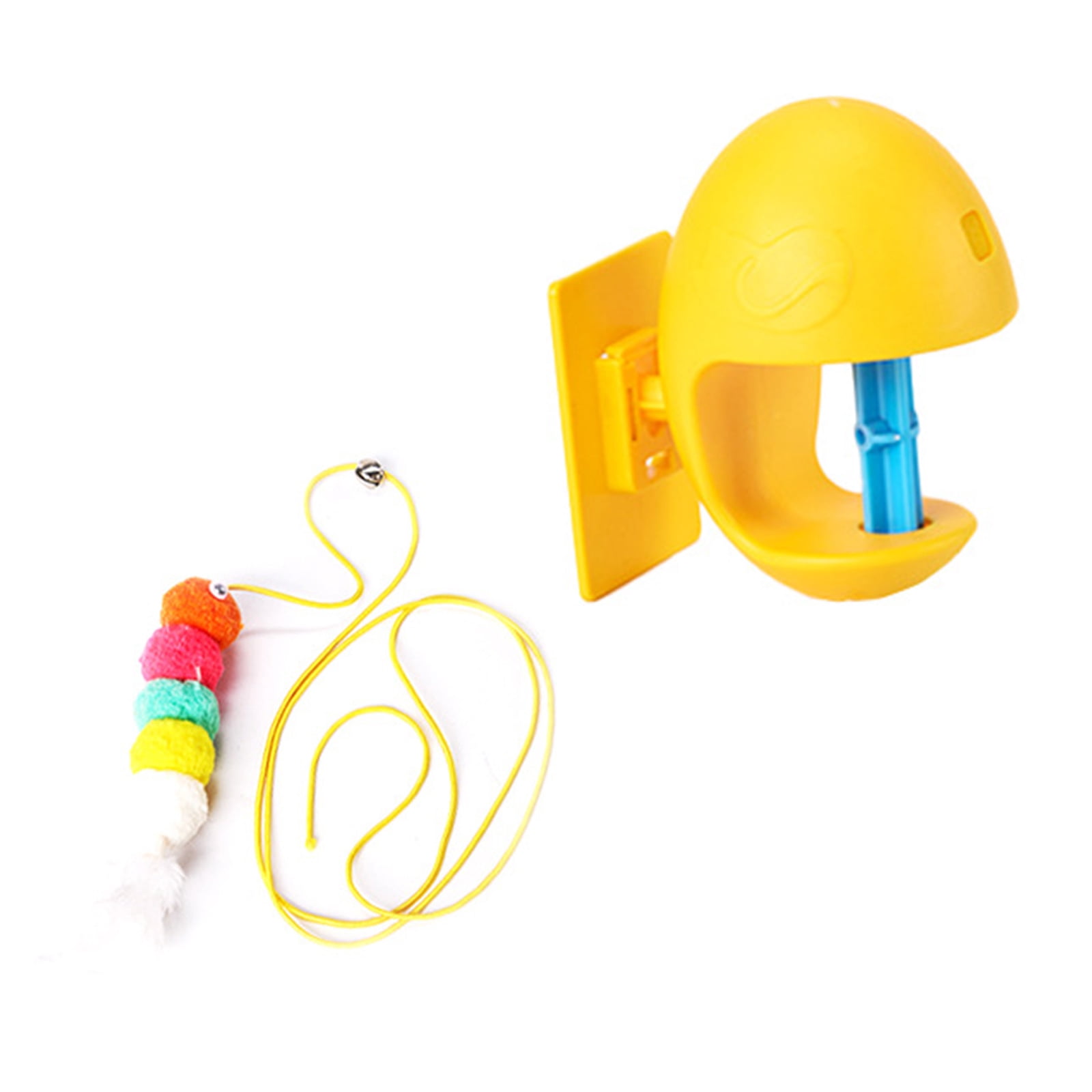 Motorized Moving Stretchy Rope Cats Toy Promotes Indoor Exercise And ...